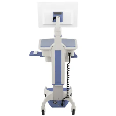 AccessPoint™ Single Monitor Workstation on Wheels | TouchPoint Medical
