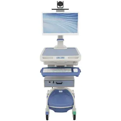 Powered Mobile Telehealth Workstation | TouchPoint Medical