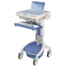 AccessPoint Single Monitor Workstation on Wheels | TouchPoint Medical